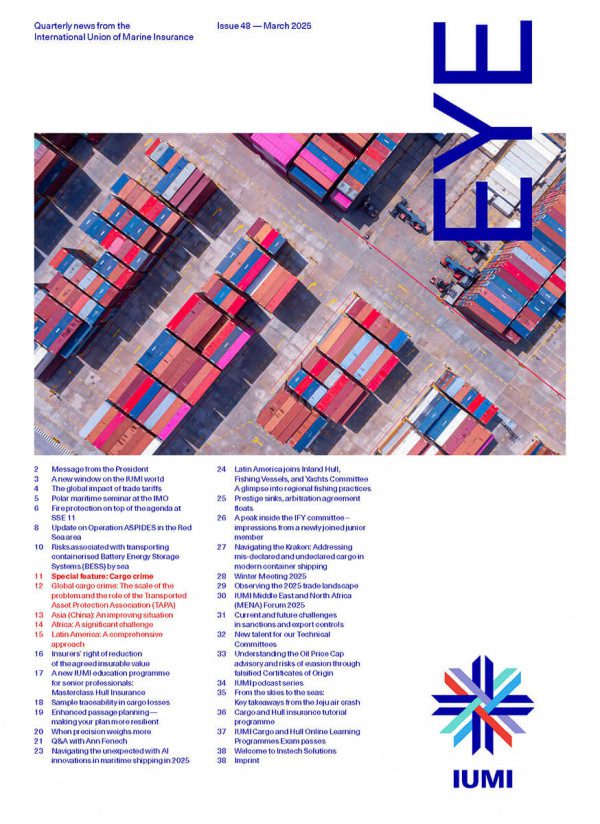 IUMI Eye Newsletter March 2025 | IUMI